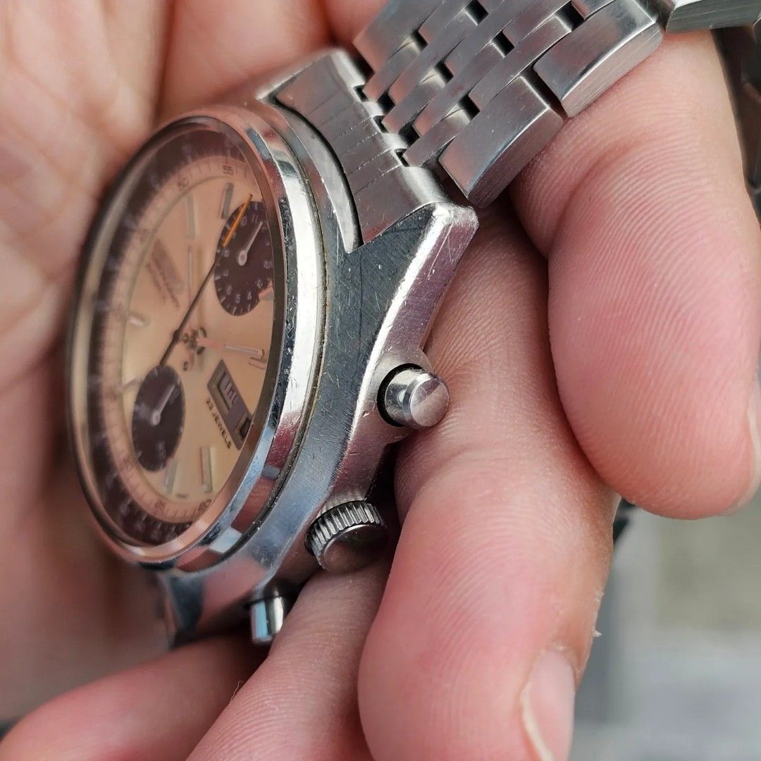 Seiko Baby Panda Chronograph 6138-8000, Men's Fashion, Watches ...