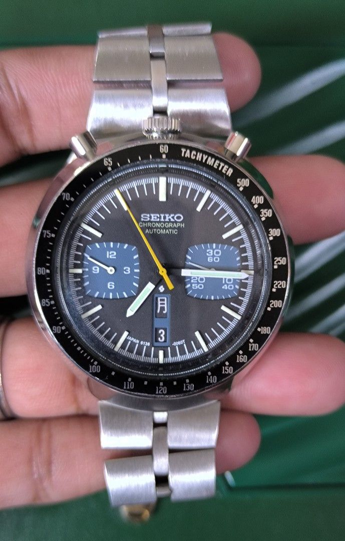 Seiko Bullhead Chronograph, Men's Fashion, Watches & Accessories ...