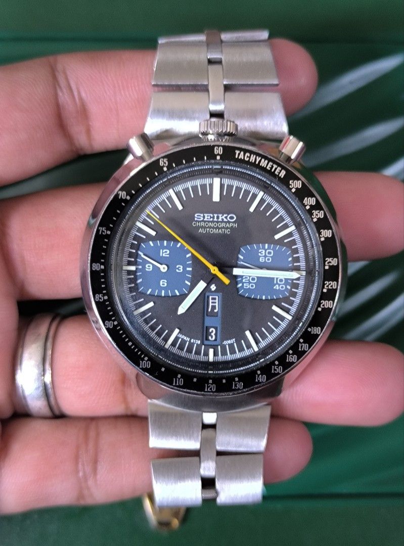 Seiko Bullhead Chronograph, Men's Fashion, Watches & Accessories ...