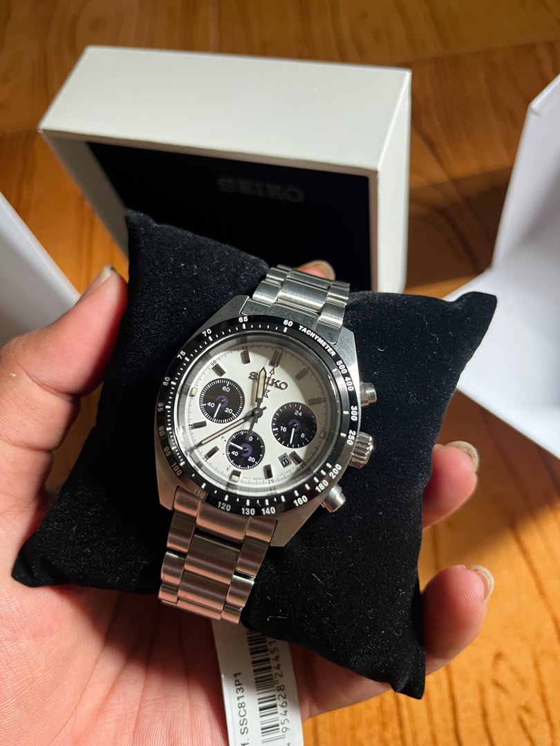 Seiko prospex speedtimer (seiko panda), Luxury, Watches on Carousell