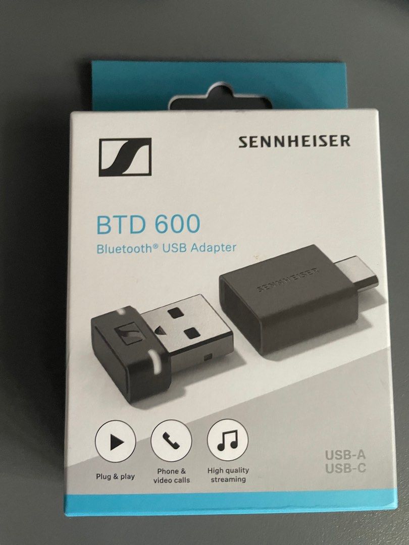 Sennheiser BTD 600 bluetooth adapter, Computers & Tech, Parts & Accessories, Cables & Adaptors ...