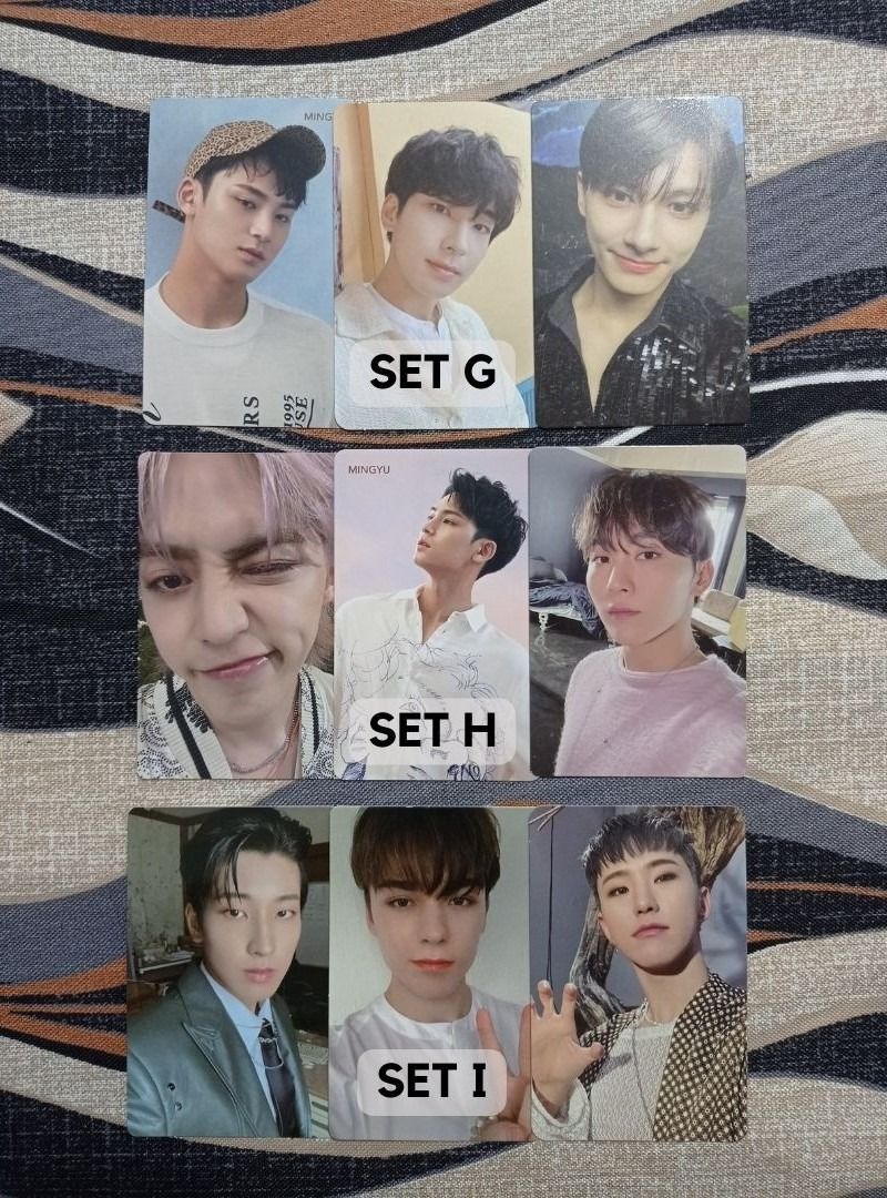 [SEVENTEEN] Assorted Photocard Sets, Hobbies & Toys, Memorabilia ...