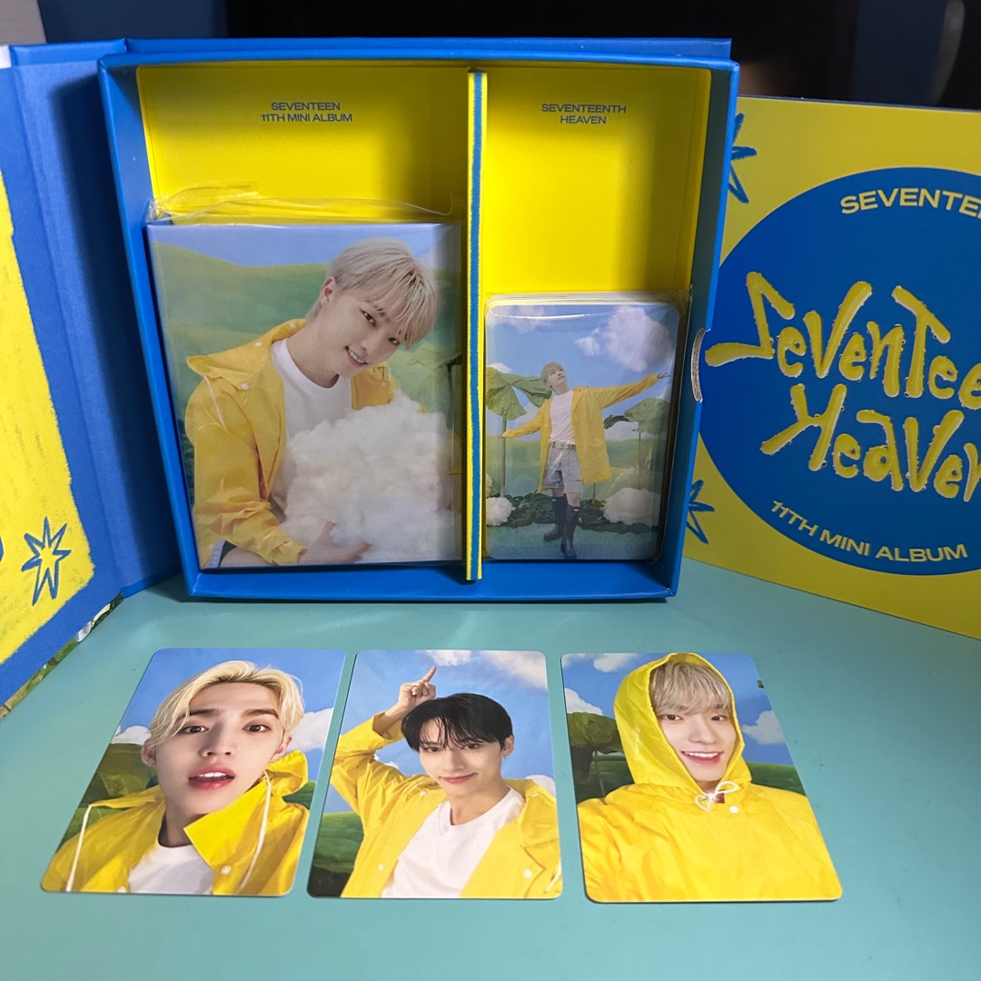 SEVENTEEN ‘SEVENTEENTH HEAVEN’ CARAT VERSION — DINO SET, Hobbies & Toys, Memorabilia ...