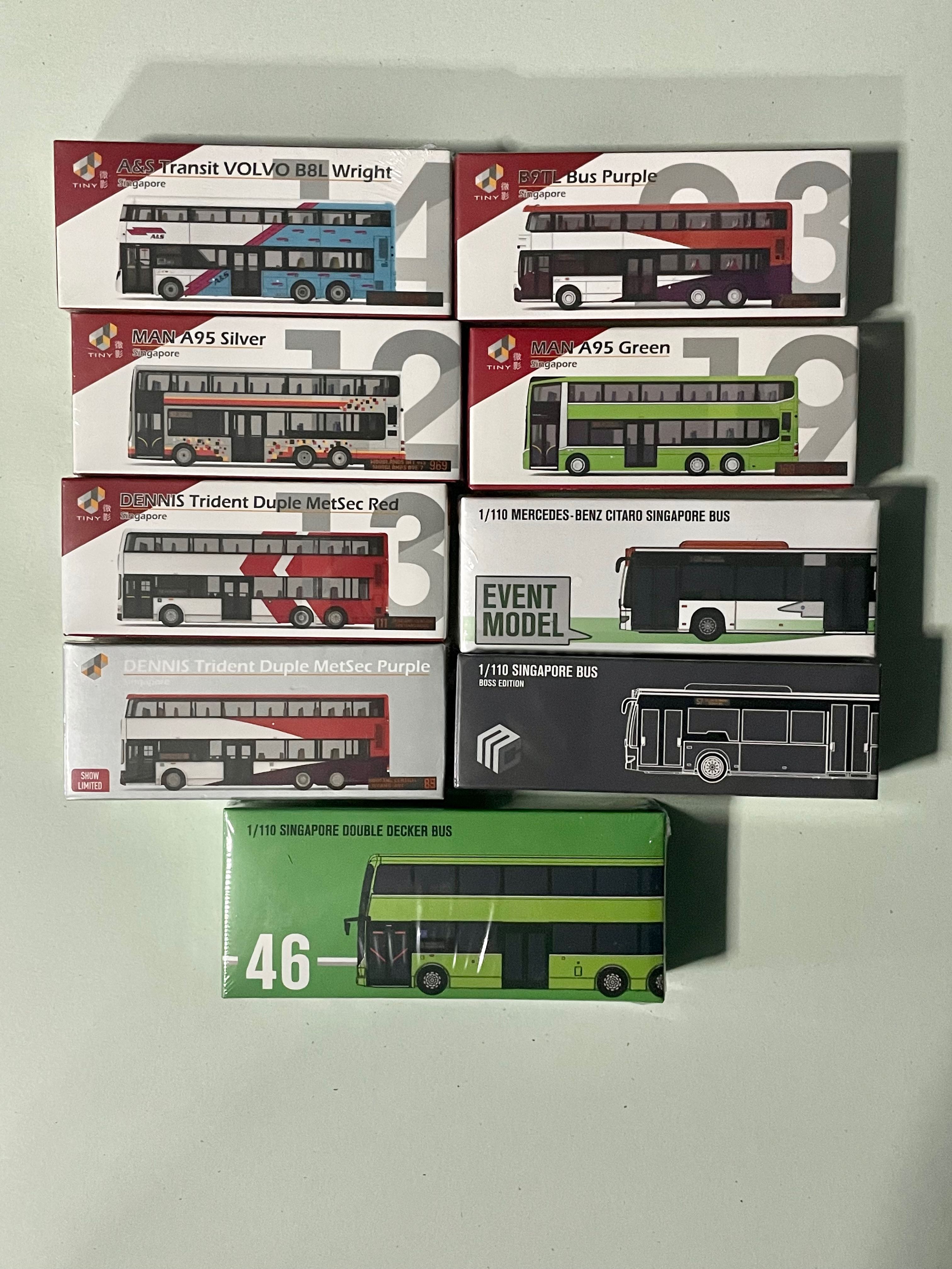 SG bus, Hobbies & Toys, Toys & Games on Carousell