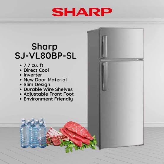 Sharp refrigerator inverter, TV & Home Appliances, Kitchen Appliances ...