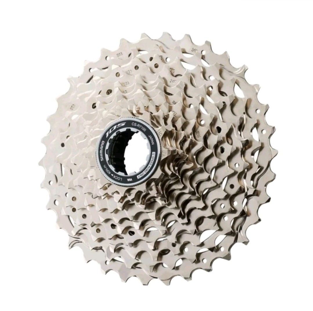 Shimano 105 r7100 DI2 cassette, Sports Equipment, Bicycles & Parts ...