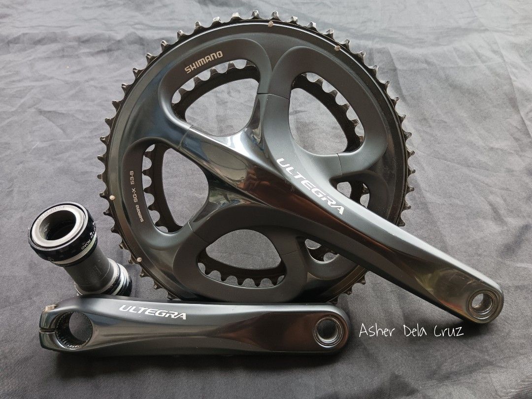 Shimano Ultegra 6700 Series Crankset w/ FREE Ultegra Bottom Bracket ...