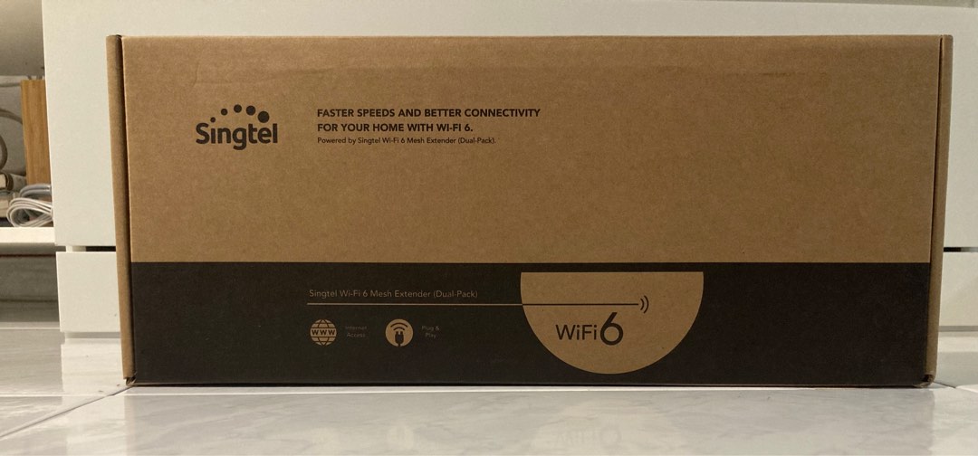 Singtel Wi-Fi 6 Mesh Extender (dual pack), Computers & Tech, Parts ...