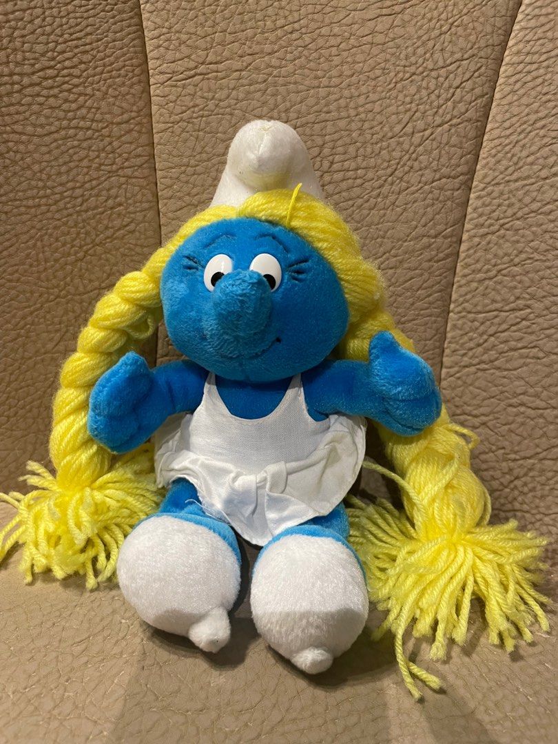 Smurfette Plush Toy, Hobbies & Toys, Toys & Games on Carousell