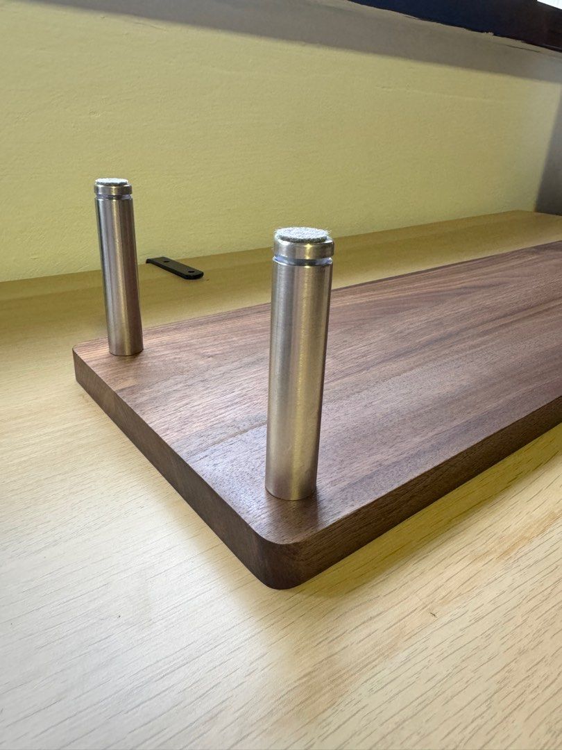 Solid Wood Desk Monitor Riser, Furniture & Home Living, Furniture ...