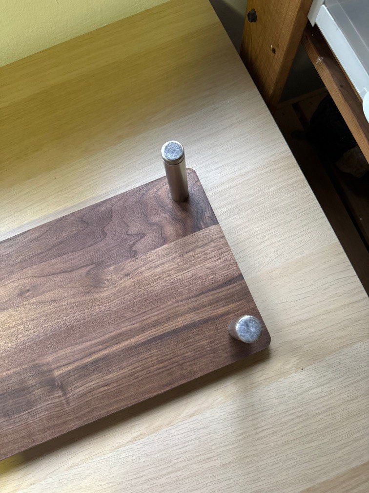 Solid Wood Desk Monitor Riser, Furniture & Home Living, Furniture ...