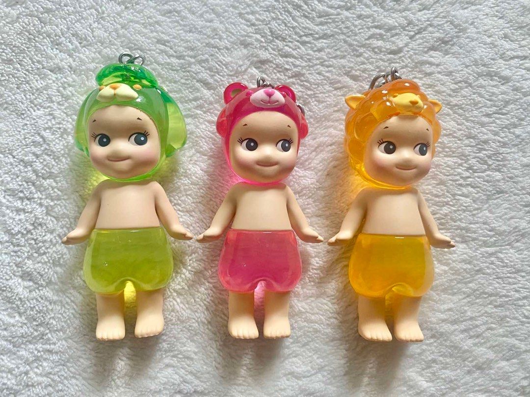 Sonny Angel Candy Store Series Peach Bear, Orange Sheep, Lime Dog ...