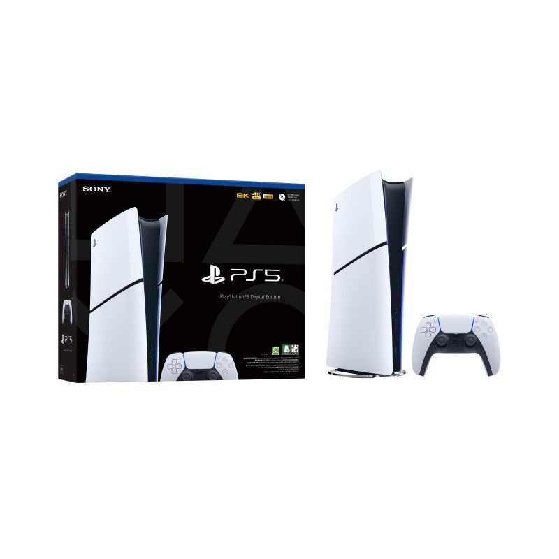 Sony Playstation 5 Digital Edition CFI-2018B01 (Slim), Video Gaming ...