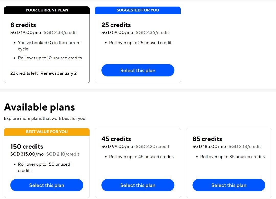 Sports Fitness Gym Exercises Class 1 Month Free Classpass $100 + value ...