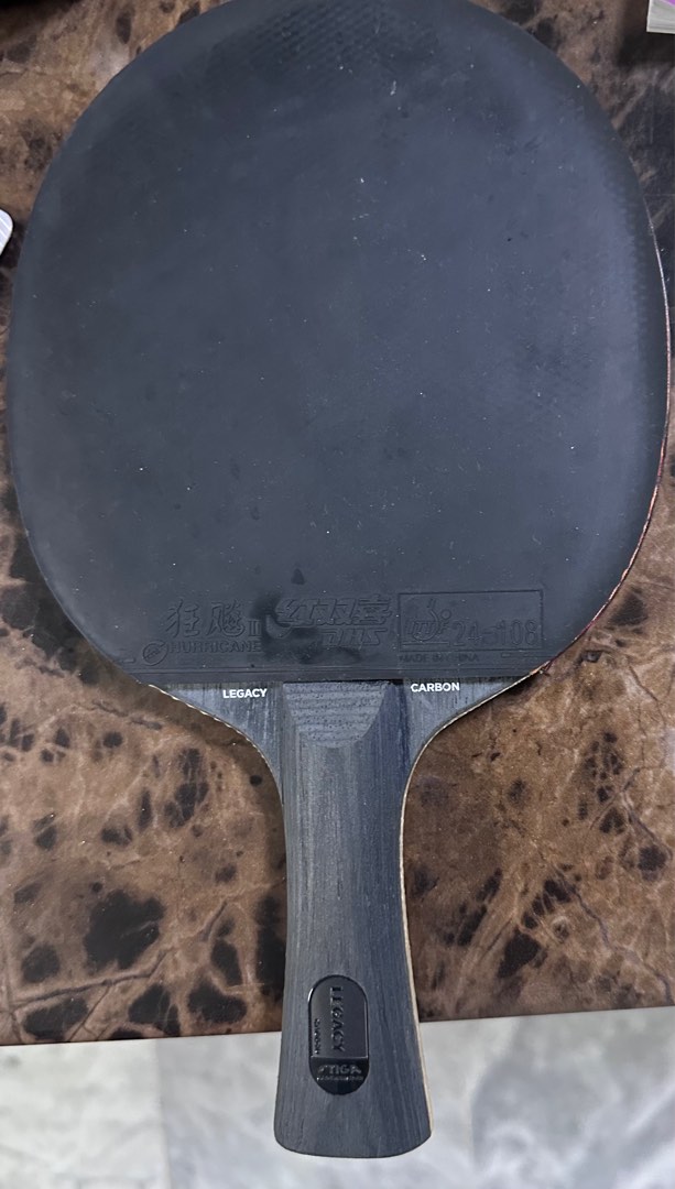 Stiga Legacy Carbon Blade, Sports Equipment, Sports & Games, Racket ...