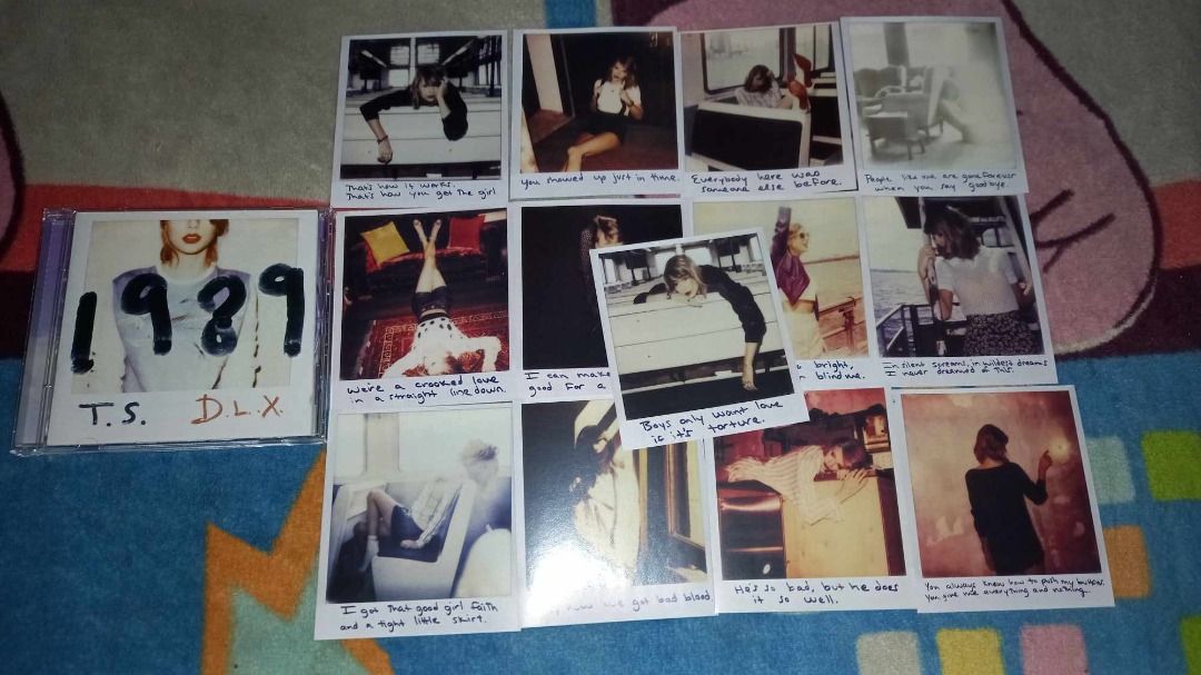 Taylor Swift : 1989 (Deluxe Edition + 13 Polaroids + 3 Songwriting ...