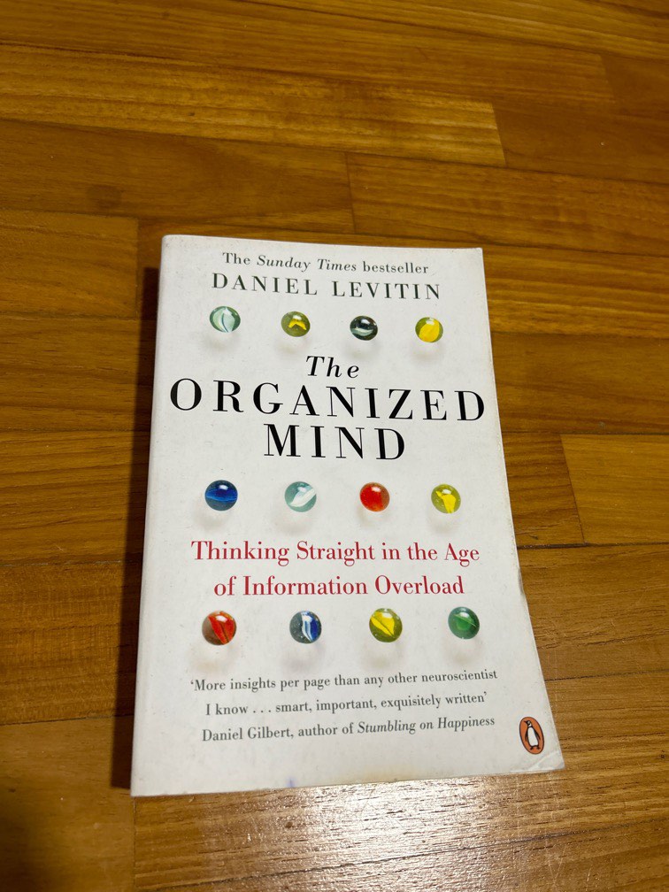 The Organized Mind by Daniel Levitin, Hobbies & Toys, Books & Magazines ...