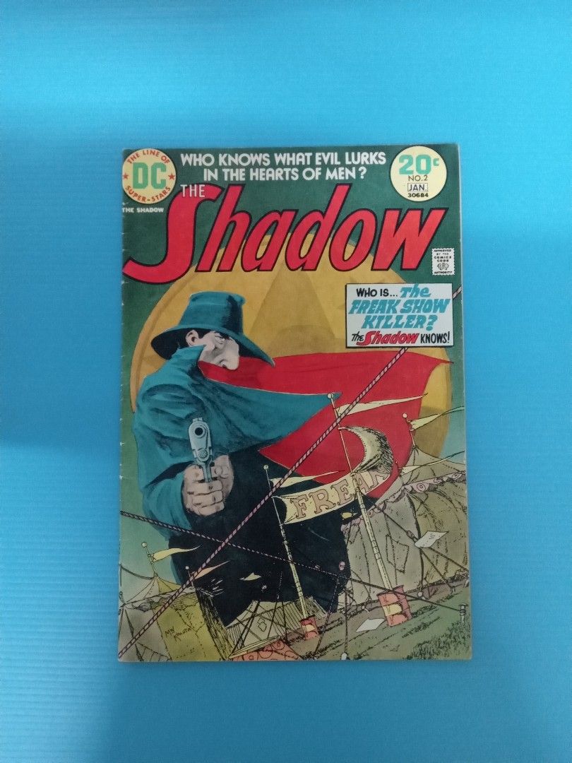 The Shadow #2 ( Mike Kaluta - Cover Art ) DC BRONZE Age, Hobbies & Toys ...
