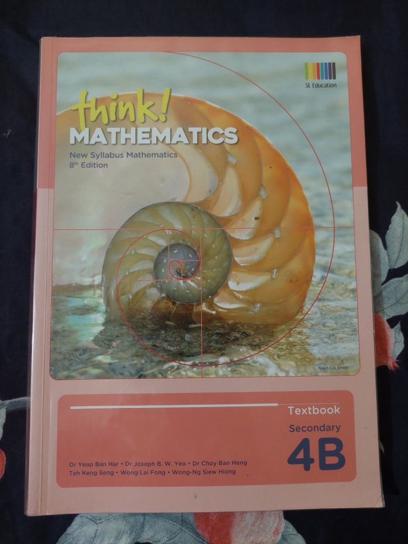 Think mathematics 4A&4B, Hobbies & Toys, Books & Magazines, Textbooks ...