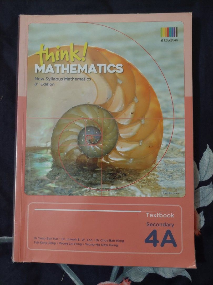 Think mathematics 4A&4B, Hobbies & Toys, Books & Magazines, Textbooks ...