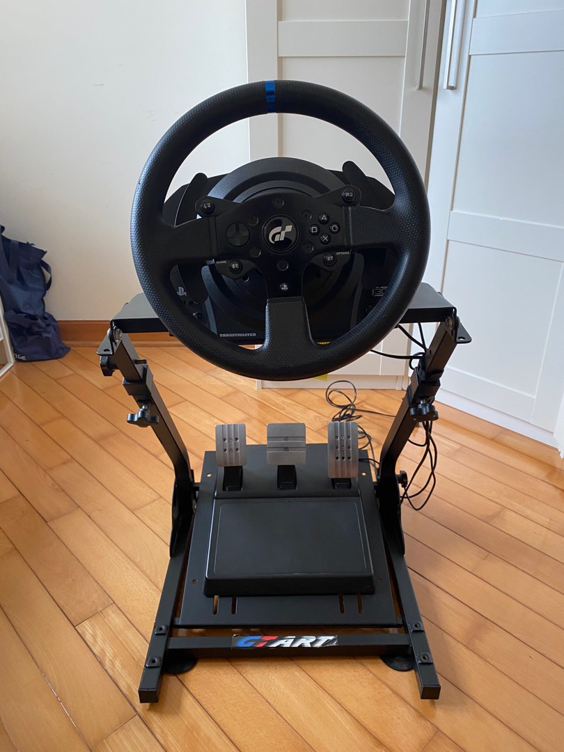 Wheel Thrustmaster T300 RS GT Edition + GT ART stand ! , 電子遊戲, 遊戲機配件, 手 ...