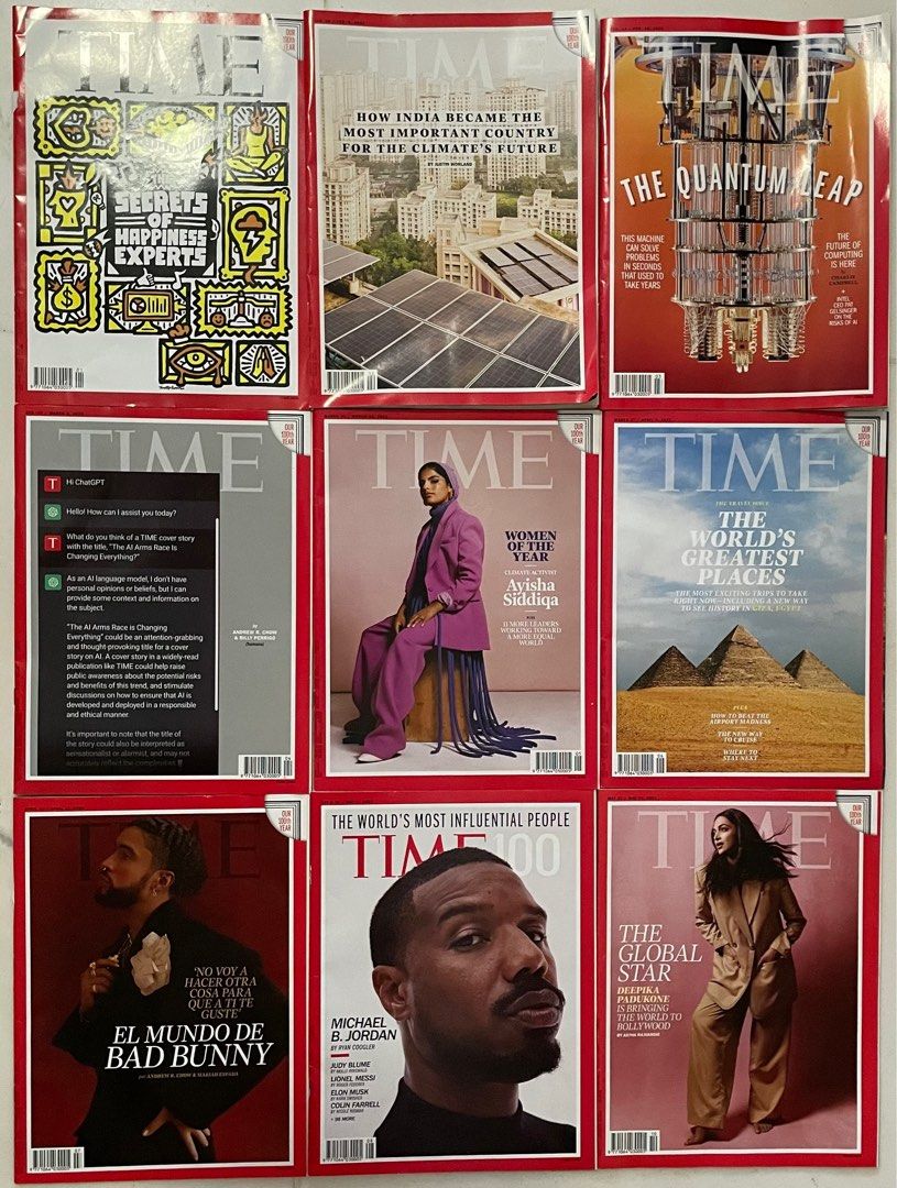TIME Magazine Year of 2023 till end of May, Hobbies & Toys, Books ...