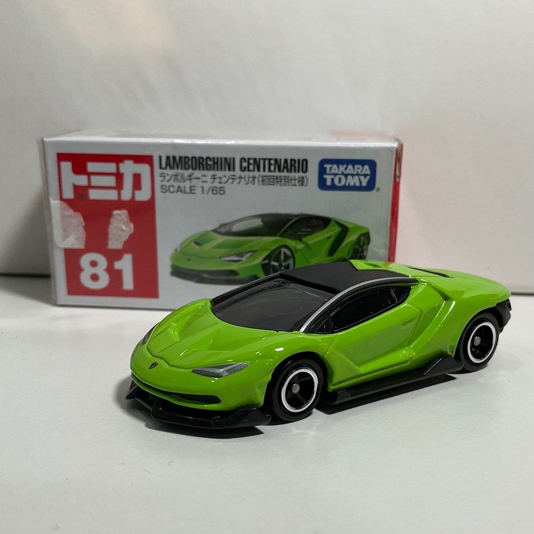 Tomica Lamborghini Centenario (First Release Color), Hobbies & Toys ...