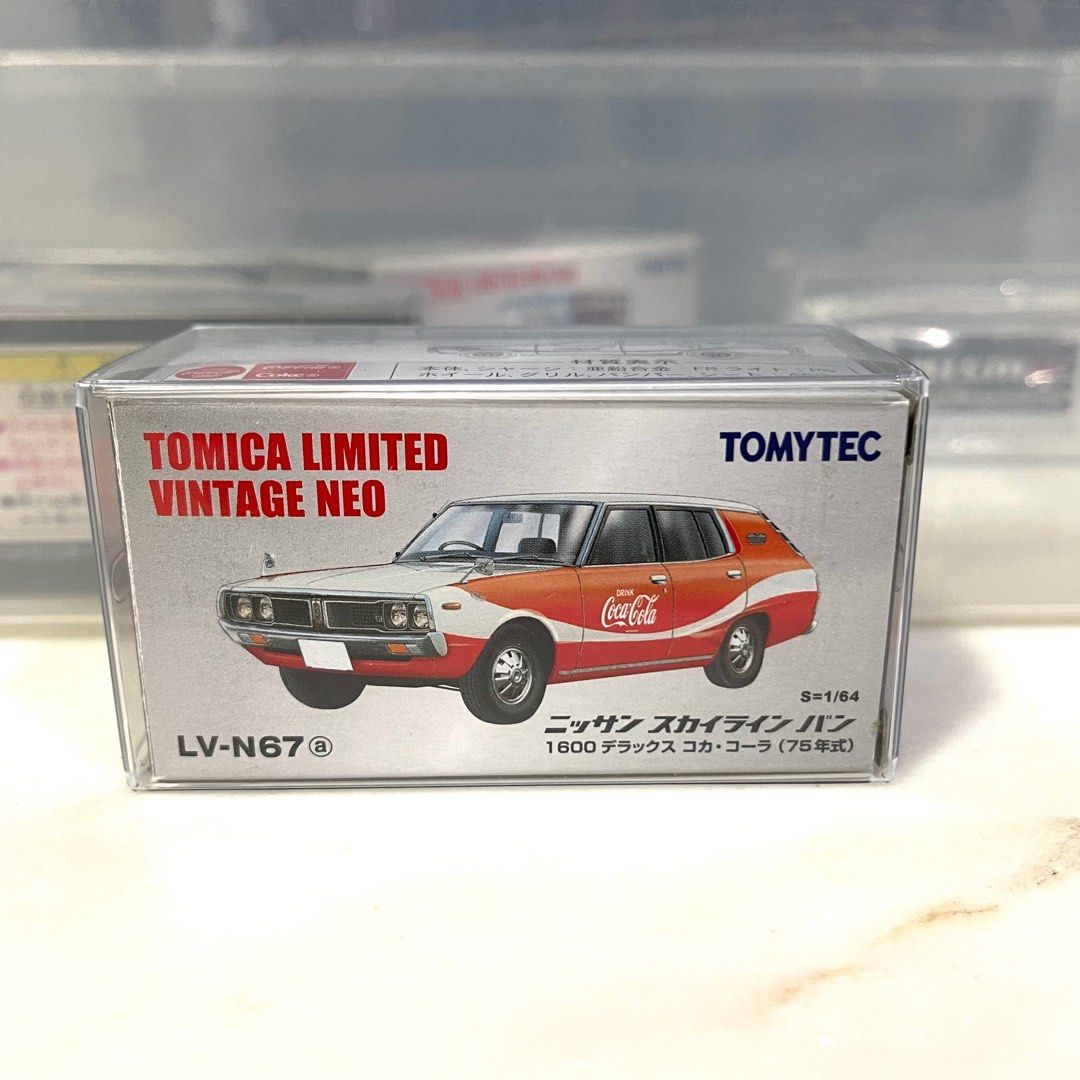 Tomica Limited Vintage Neo TLVN Nissan Skyline Van Coca Cola (slight ...