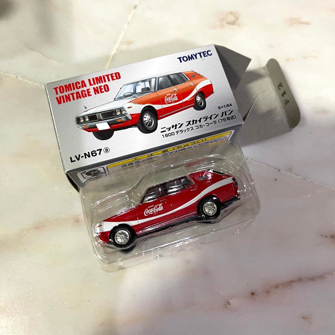 Tomica Limited Vintage Neo TLVN Nissan Skyline Van Coca Cola (slight ...