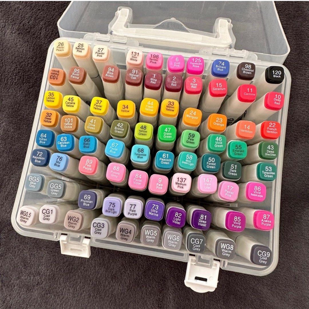 Touch Yuze Water-Based Double Headed Markers, Hobbies & Toys, Stationary & Craft, Stationery ...