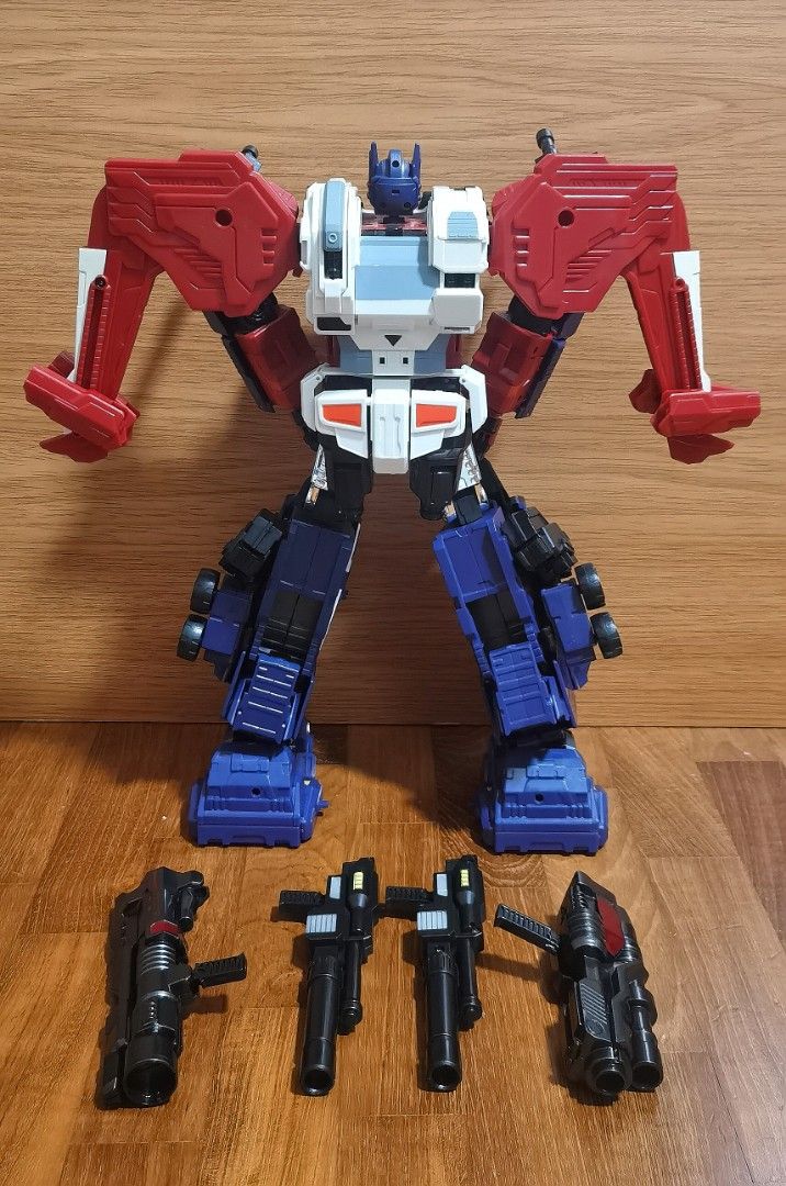 Transformers Xovergen TrailerForce TF-01 MasterArmor and TF-02 GODARMOR Set, Hobbies & Toys ...