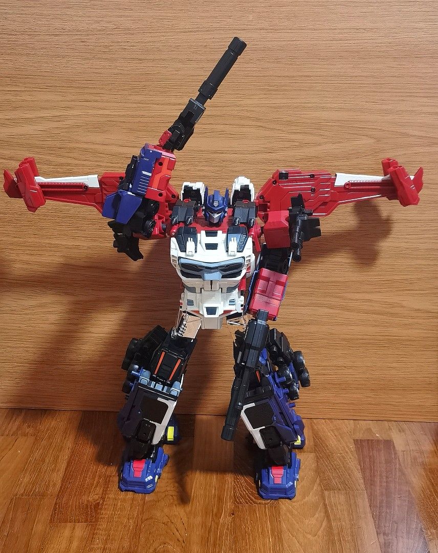 Transformers Xovergen TrailerForce TF-01 MasterArmor and TF-02 GODARMOR ...