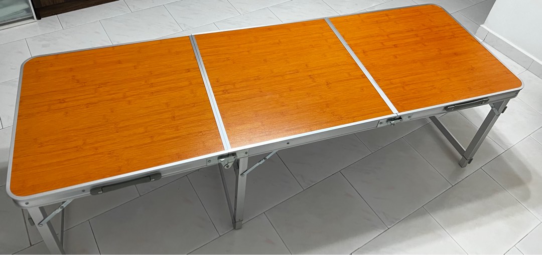 Tri-fold folding table, Furniture & Home Living, Furniture, Other Home ...