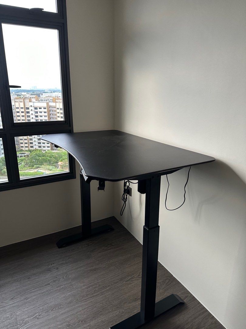 TTRacing Titus Ergonomic Adjustable Table, Furniture & Home Living ...