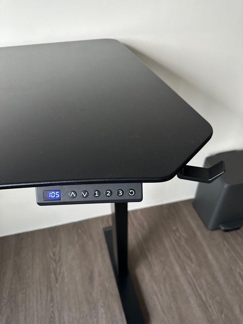 TTRacing Titus Ergonomic Adjustable Table, Furniture & Home Living ...