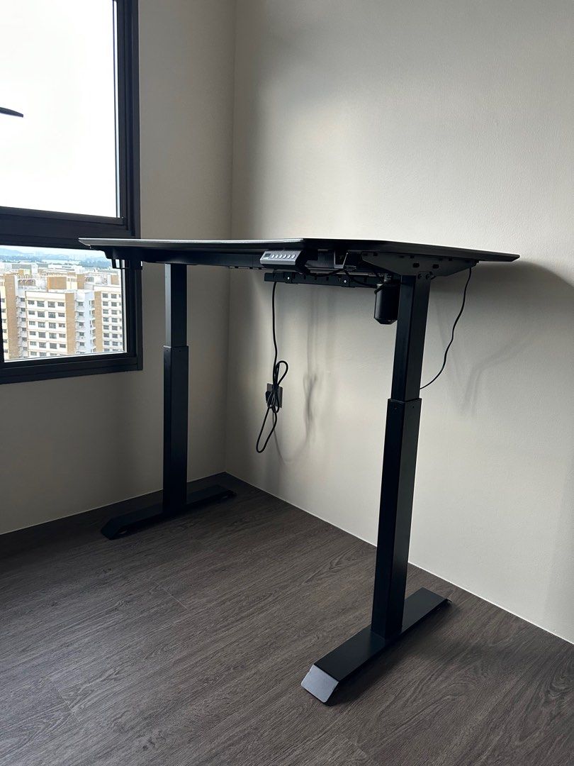 TTRacing Titus Ergonomic Adjustable Table, Furniture & Home Living ...