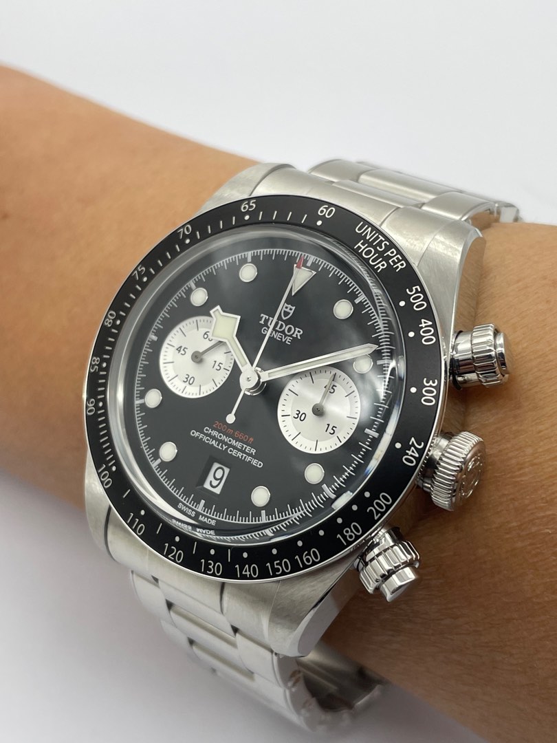 Tudor Black Bay Chronograph Reverse Panda 41mm Automatic Watch 79360N ...