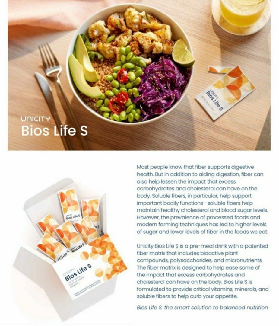 Unicity Bios Life S, Health & Nutrition, Health Supplements, Health ...