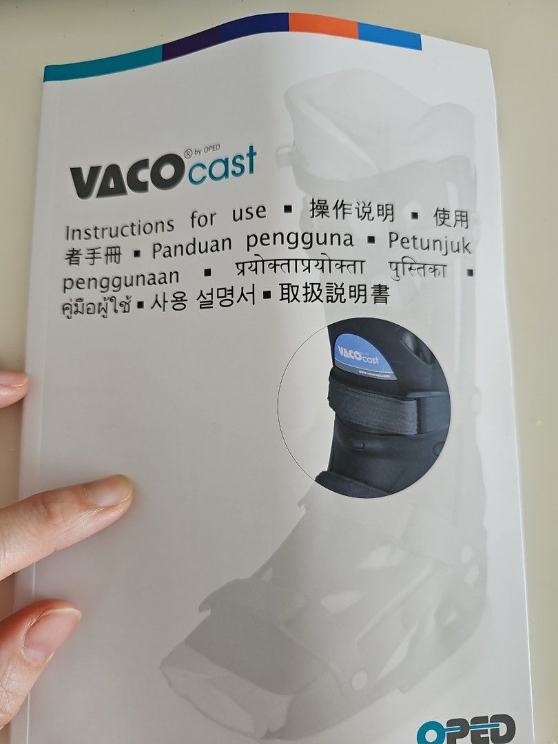 Vacocast boot, Health & Nutrition, Braces, Support & Protection on ...