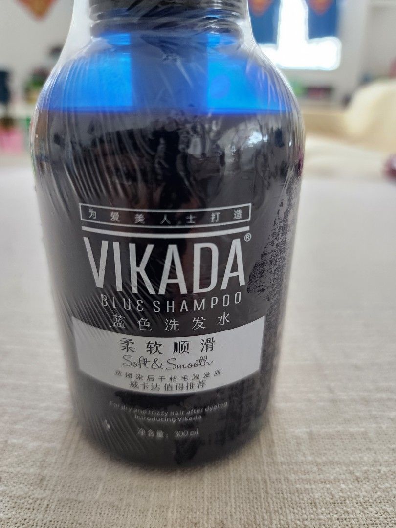 Vikada BLUE Colored Shampoo, Beauty & Personal Care, Hair on Carousell