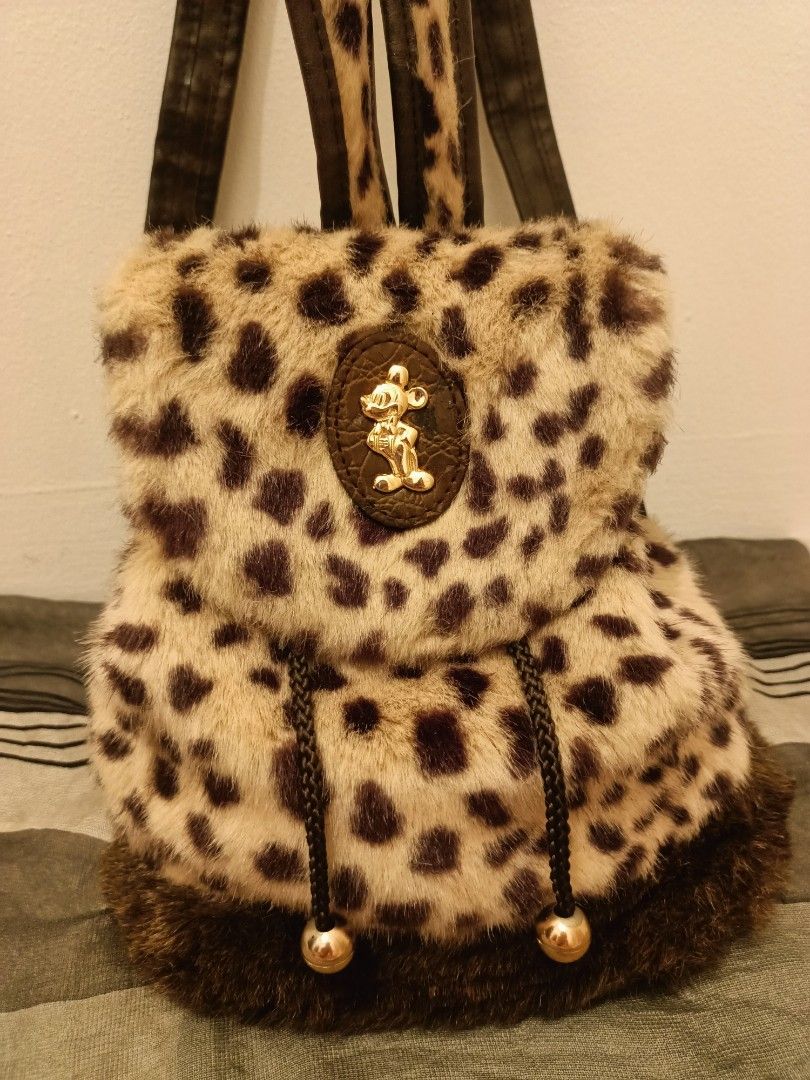 Vintage Disney Furry Backpack, Luxury, Bags & Wallets on Carousell