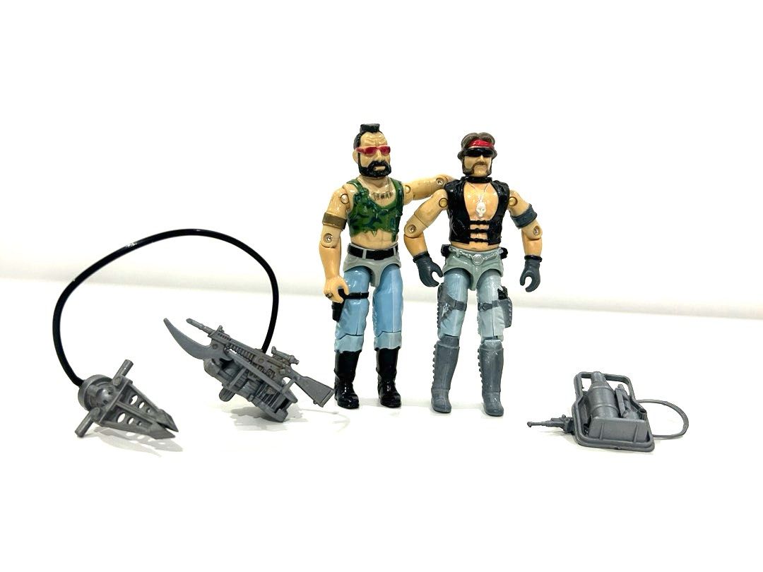 Vintage GI Joe Ripper and Torch, Hobbies & Toys, Toys & Games on Carousell