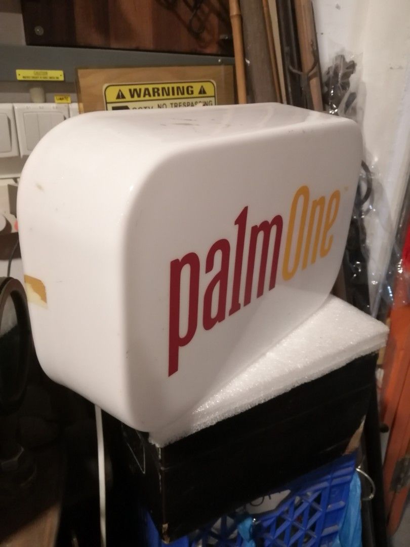 Vintage Palm One Palm Pilot Advertising Light Box Point of Sale Display ...
