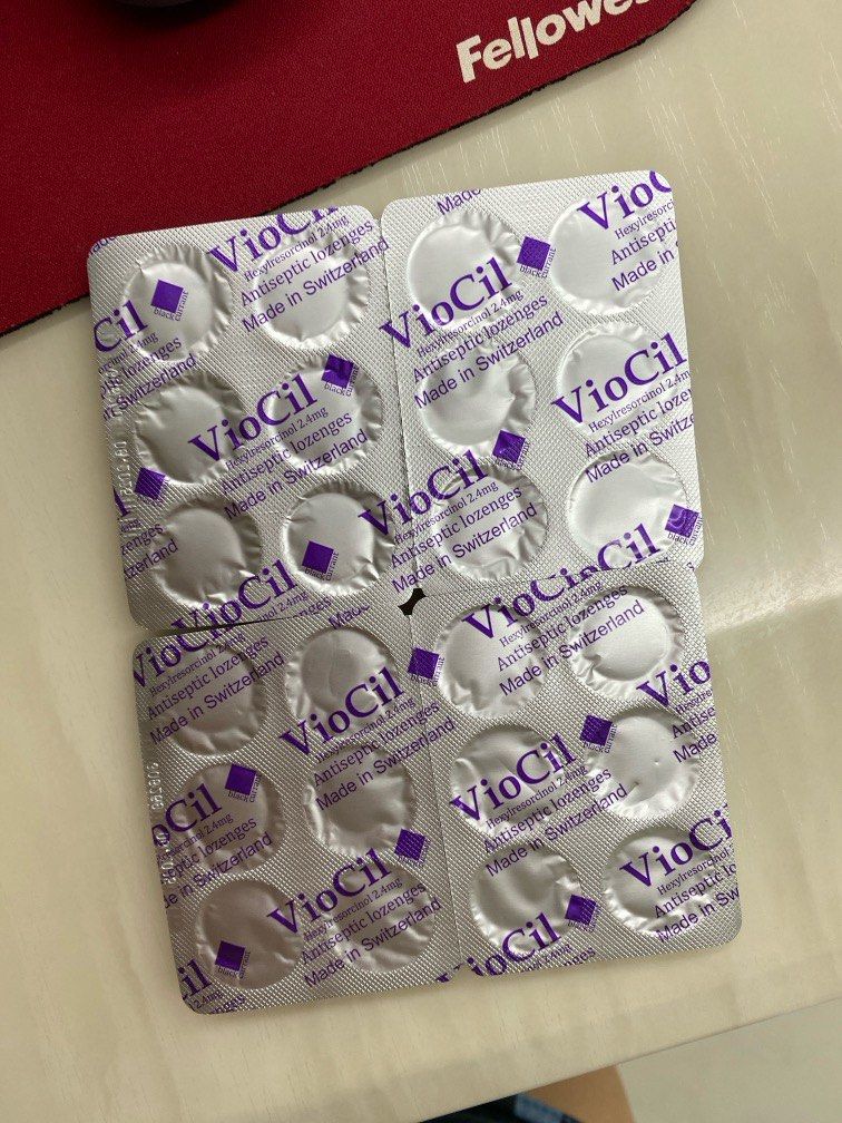 Viocil lozenges, Food & Drinks, Beverages on Carousell