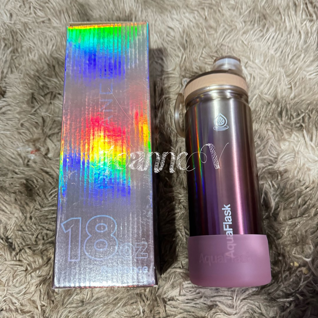 18oz VISION/RADIANCE AURORA BOREALIS AQUAFLASK, Furniture & Home Living ...