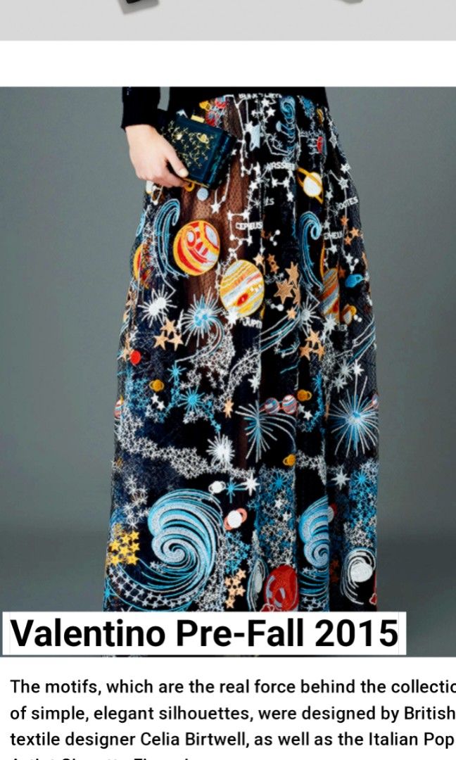 Vivace Italy intergalactic design maxi dress, Women's Fashion, Dresses ...