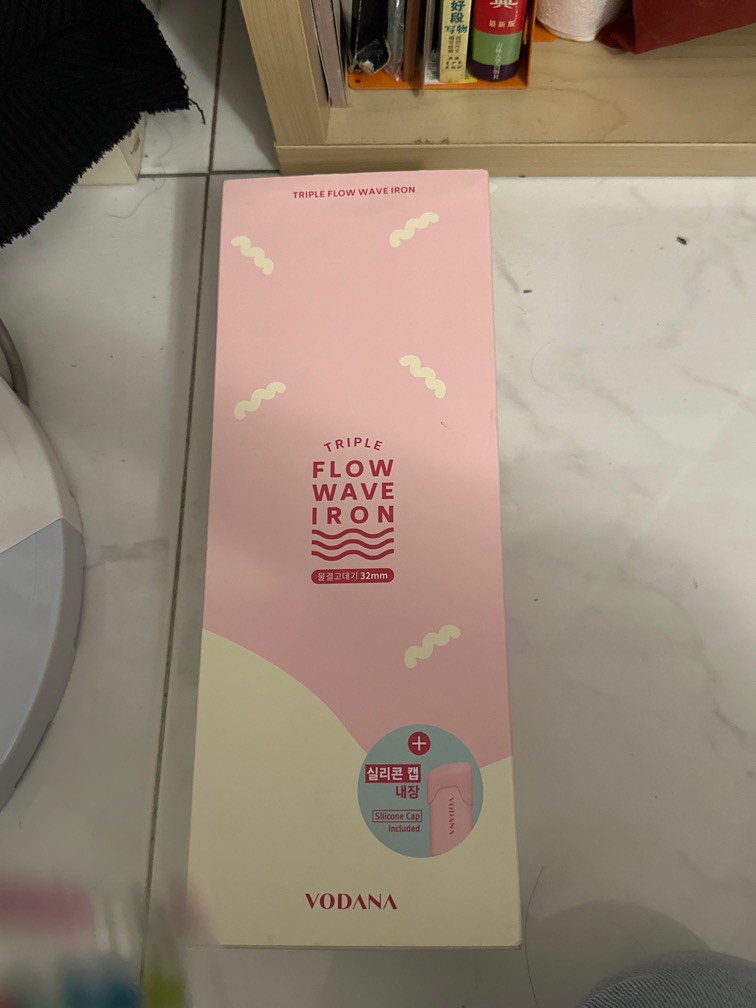 Vodana Triple Floe Wave Iron 32mm, Beauty & Personal Care, Hair on ...