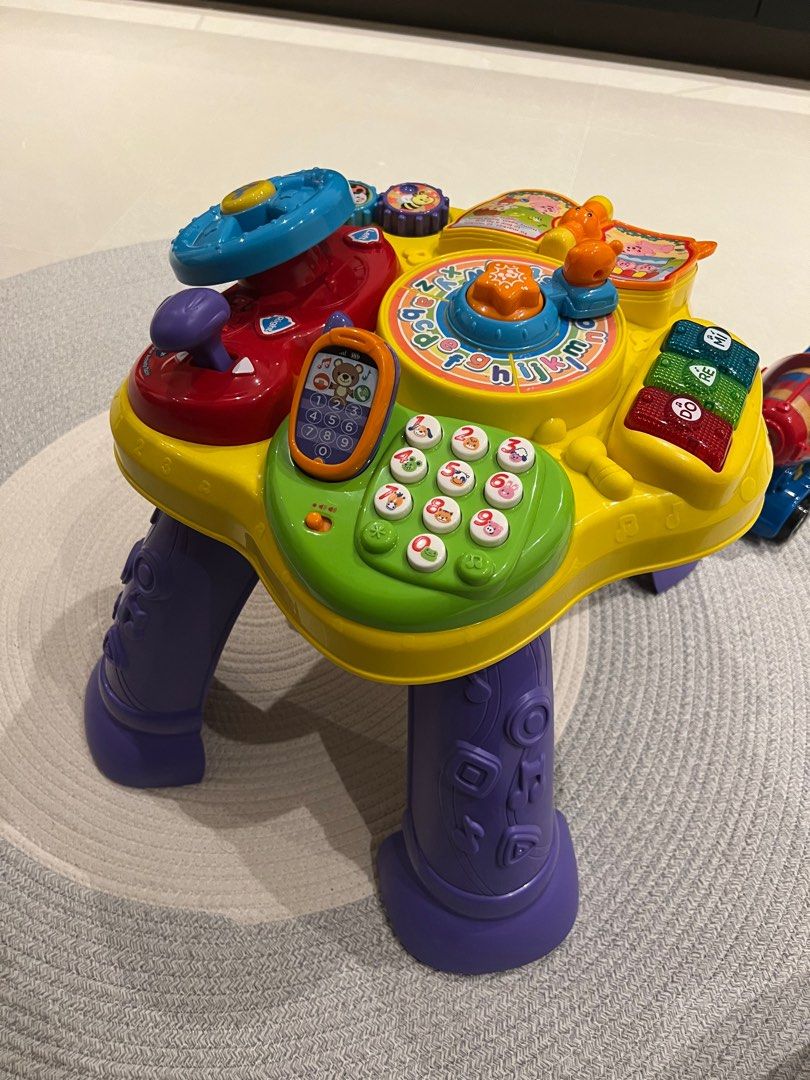 Vtech learning table, Babies & Kids, Infant Playtime on Carousell