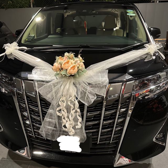 Wedding Car Faux Flower Decoration, Furniture & Home Living, Home Decor ...