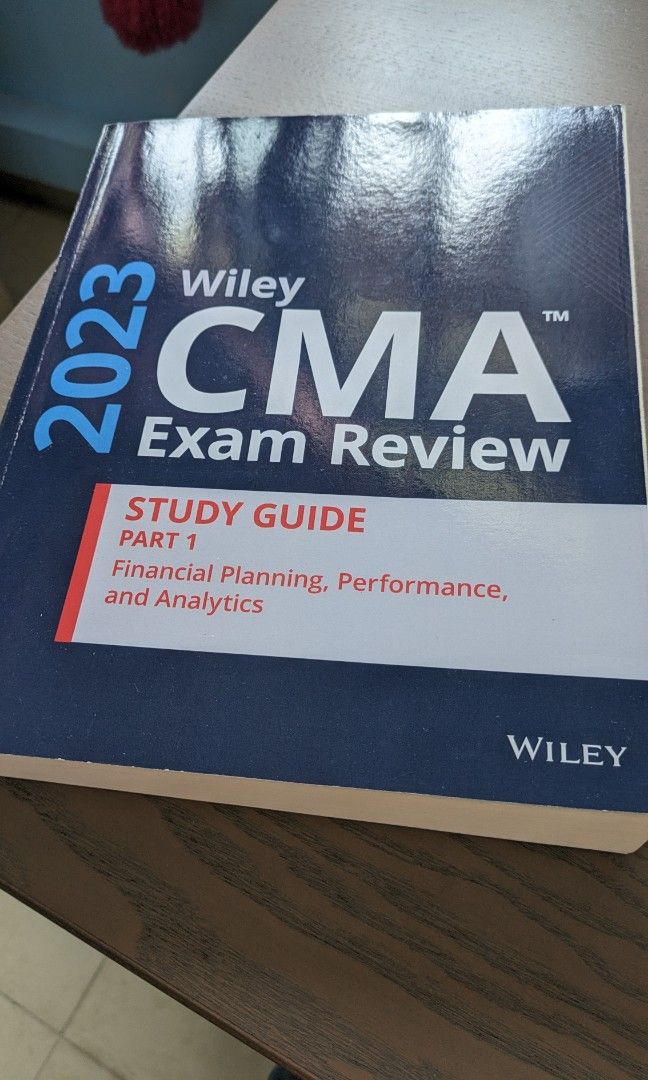 Wiley CMA Exam Review 2023 Study Guide Part 1, Hobbies & Toys, Books ...